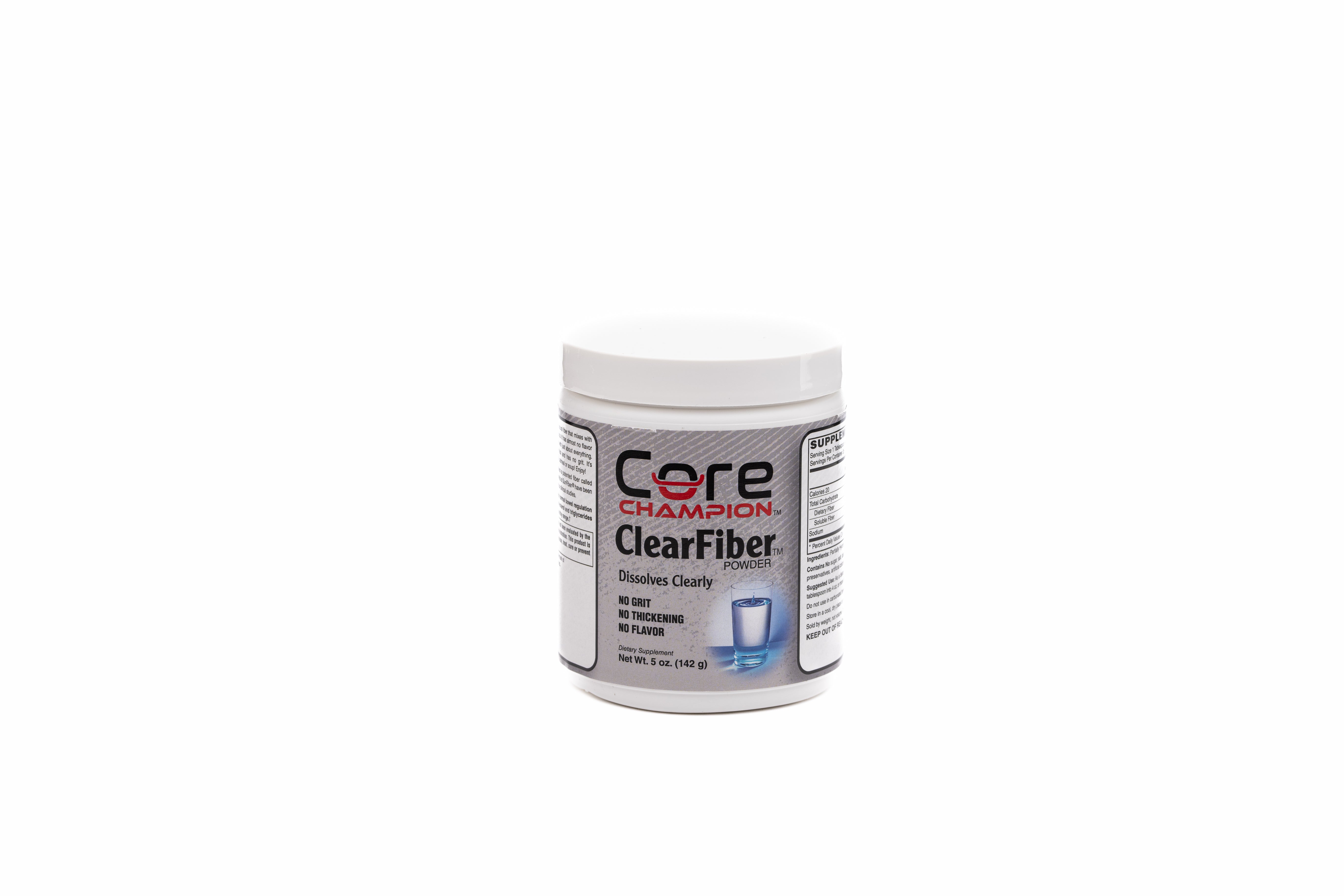 Clear Fiber Powder – Core Champion Fitness